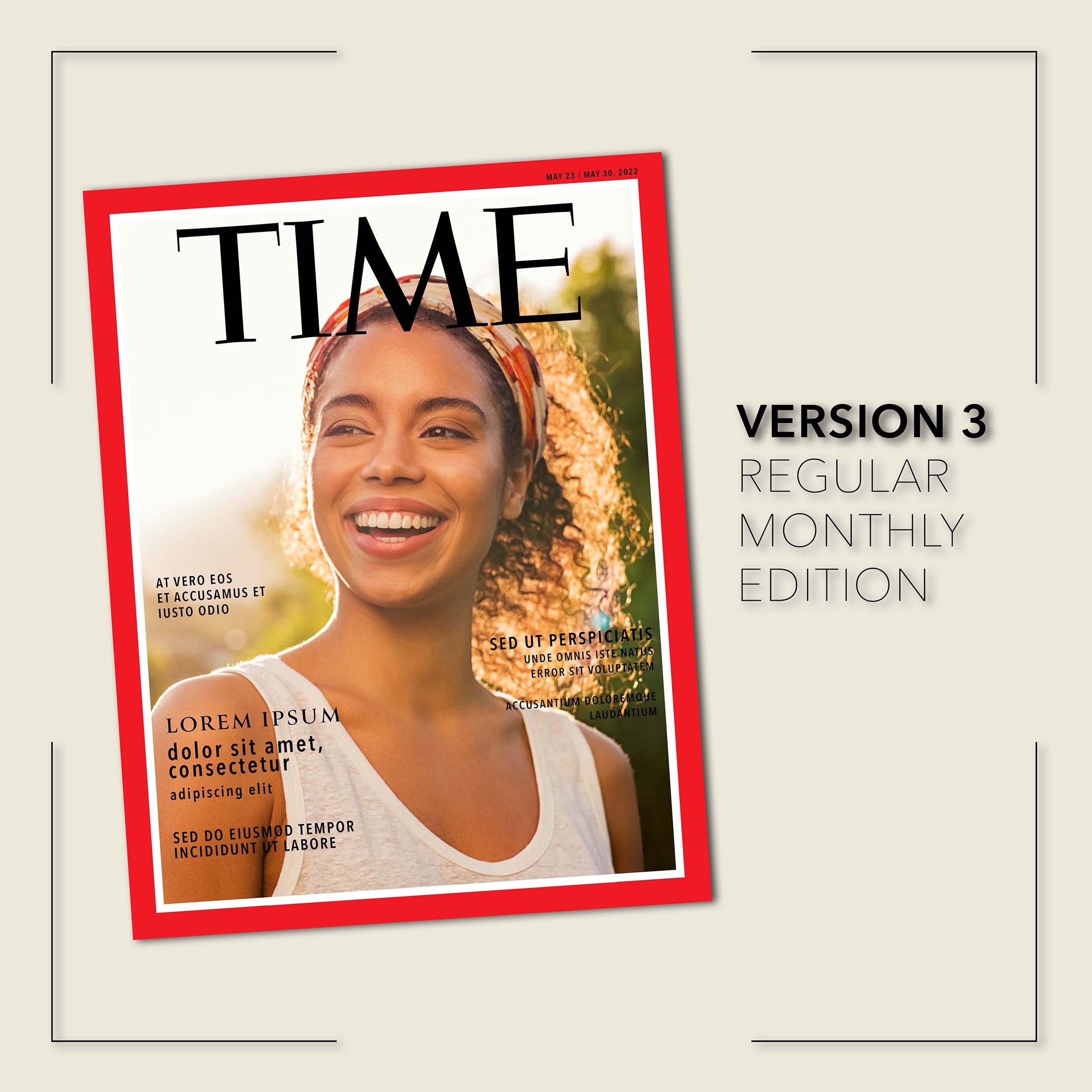 Custom TIME Magazine Cover: Personalized Portrait (digital Download) - Etsy