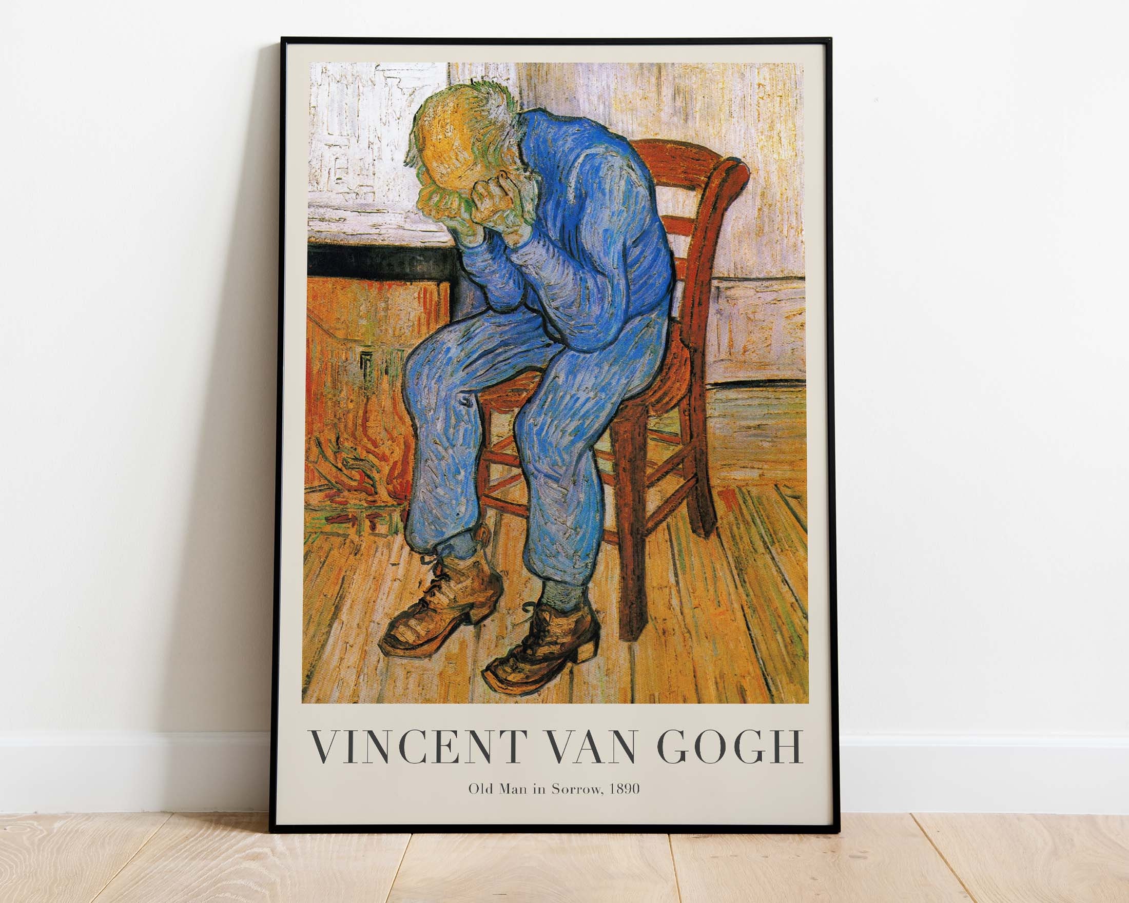 Vincent Van Gogh Poster, Old Man in Sorrow, Downloadable Poster ...