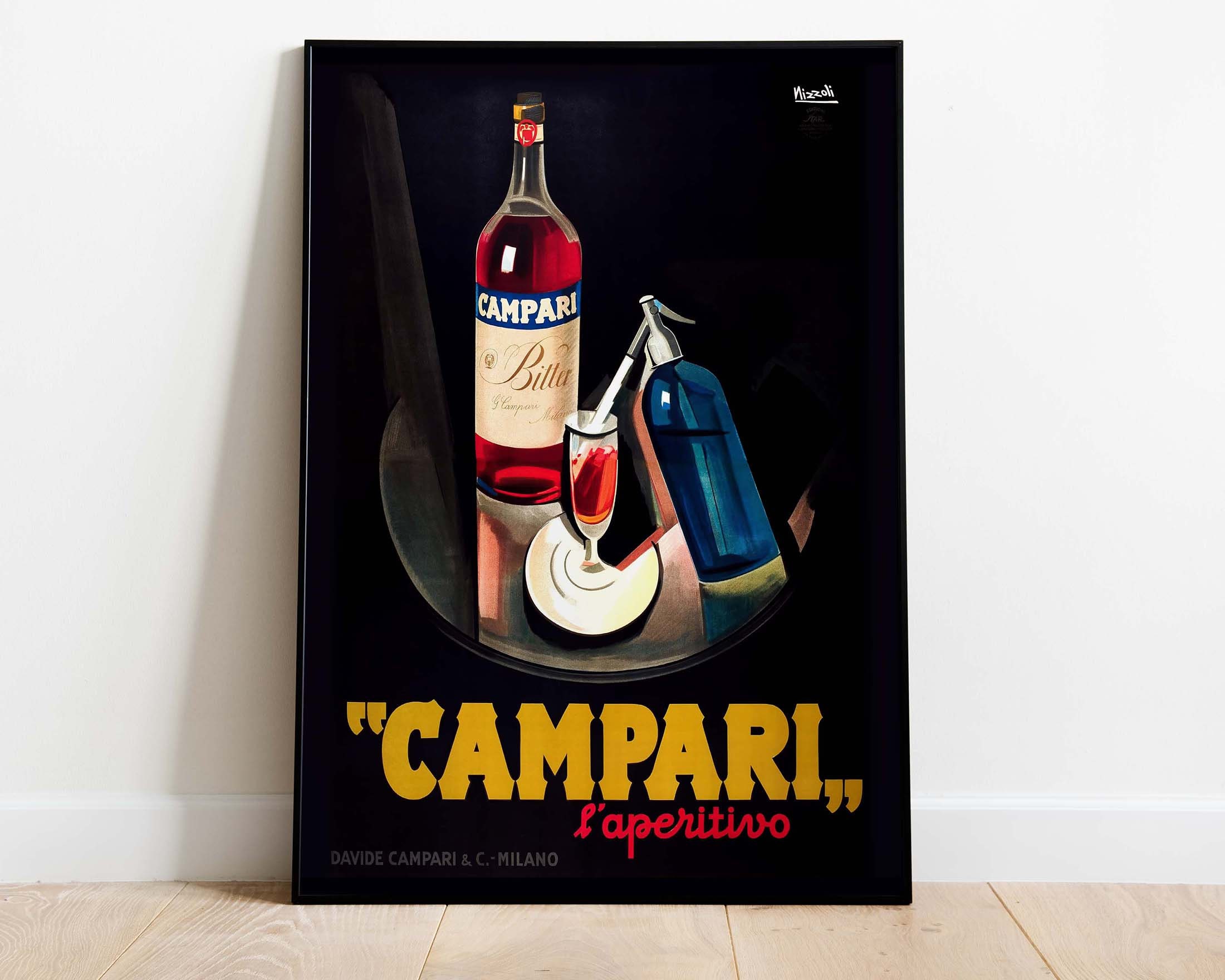 Set of 6 Posters Alcohol Kitchen Posters, Vintage Beverage Advertising ...
