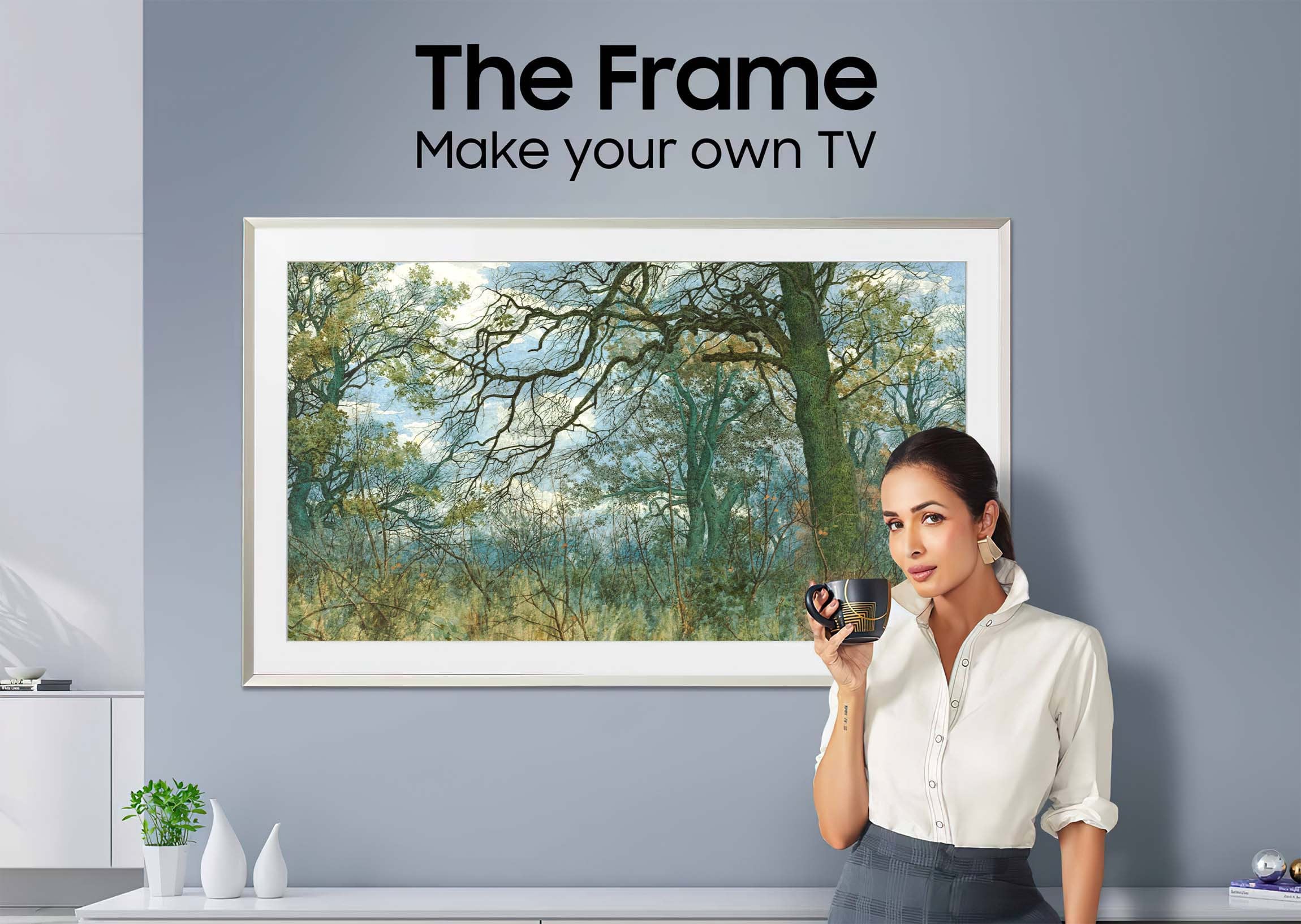 Samsung Frame TV Art, 4k & 8k UHD-2 Digital Wall Art, Garden William ...
