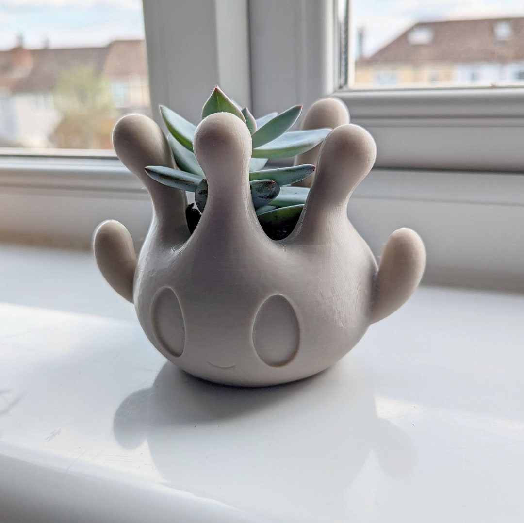 Pokemon Inspired 3D Printed Planter, Milcery Planter Pot, Good for Aqua ...
