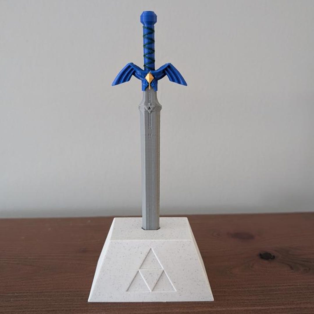 3D Printed Legend of Zelda Loz Inspired Master Sword Pen, Bic ...