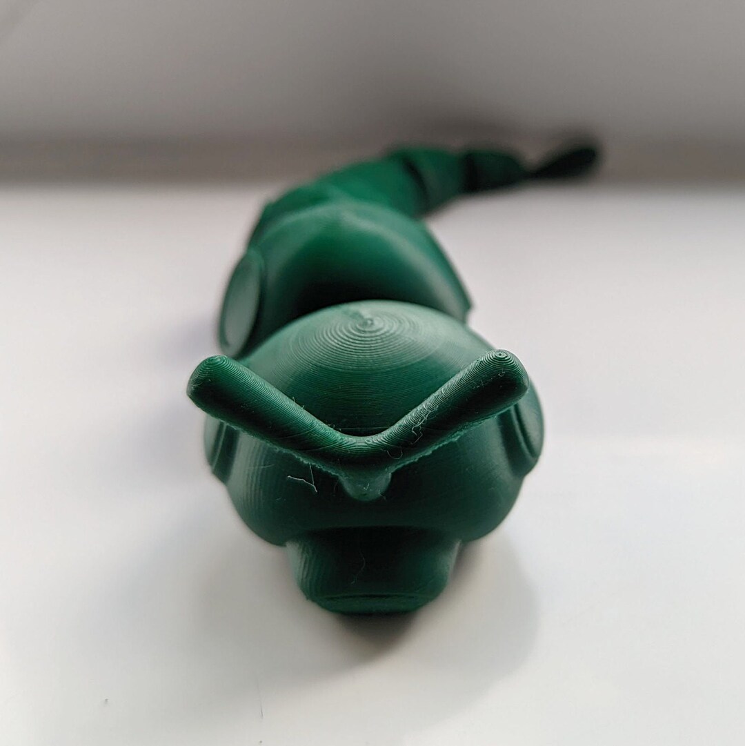 Pokemon Inspired 3D Printed Caterpie Articulated Fidget Toy Figure ...