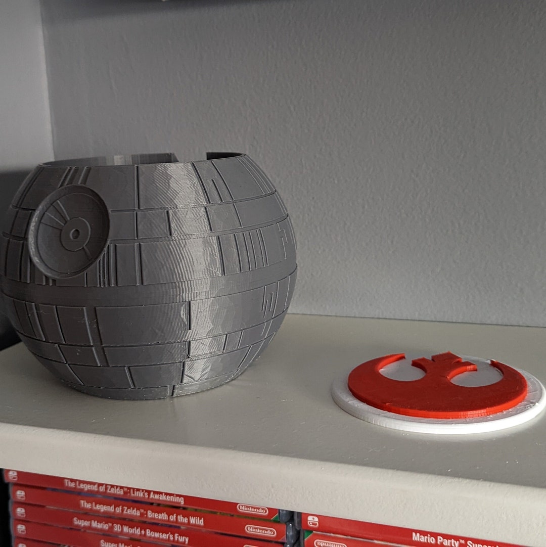 Starwars Star Wars Inspired 3D Printed Death Star Deathstar Holder and ...