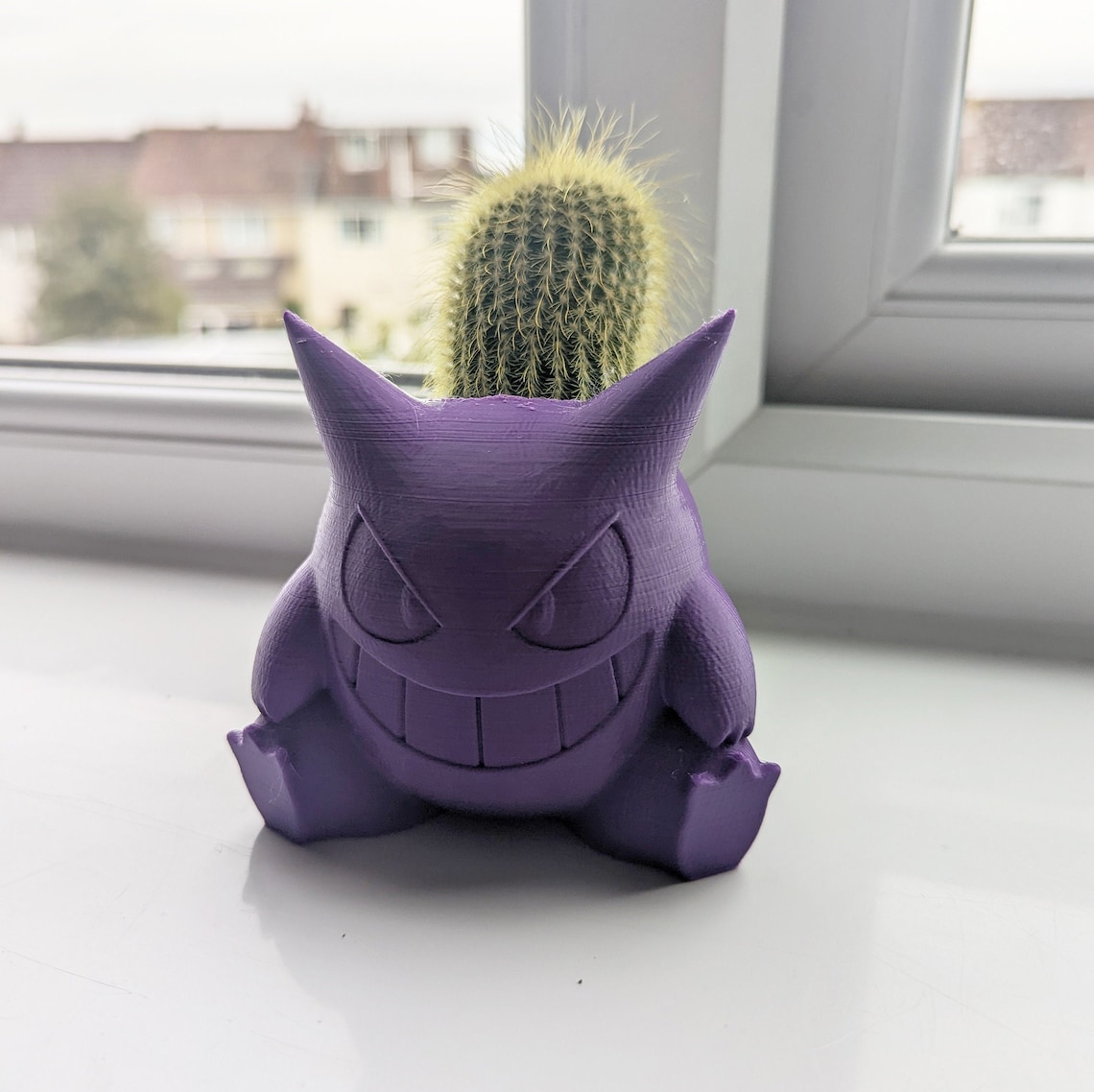 Pokemon Inspired 3D Printed Planter Gengar Planter Pot Good - Etsy