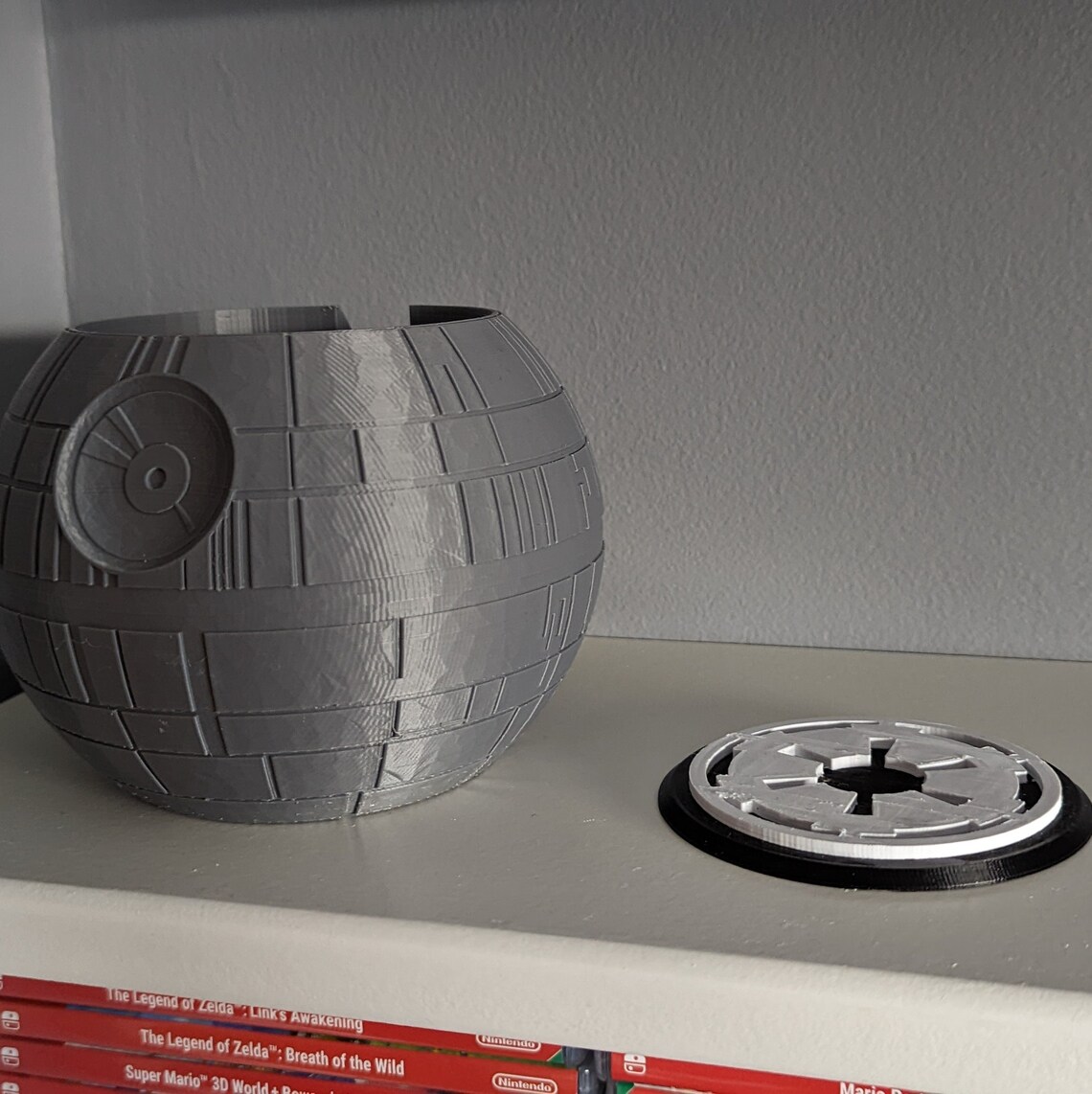 Starwars Star Wars Inspired 3D Printed Death Star Deathstar Holder and ...