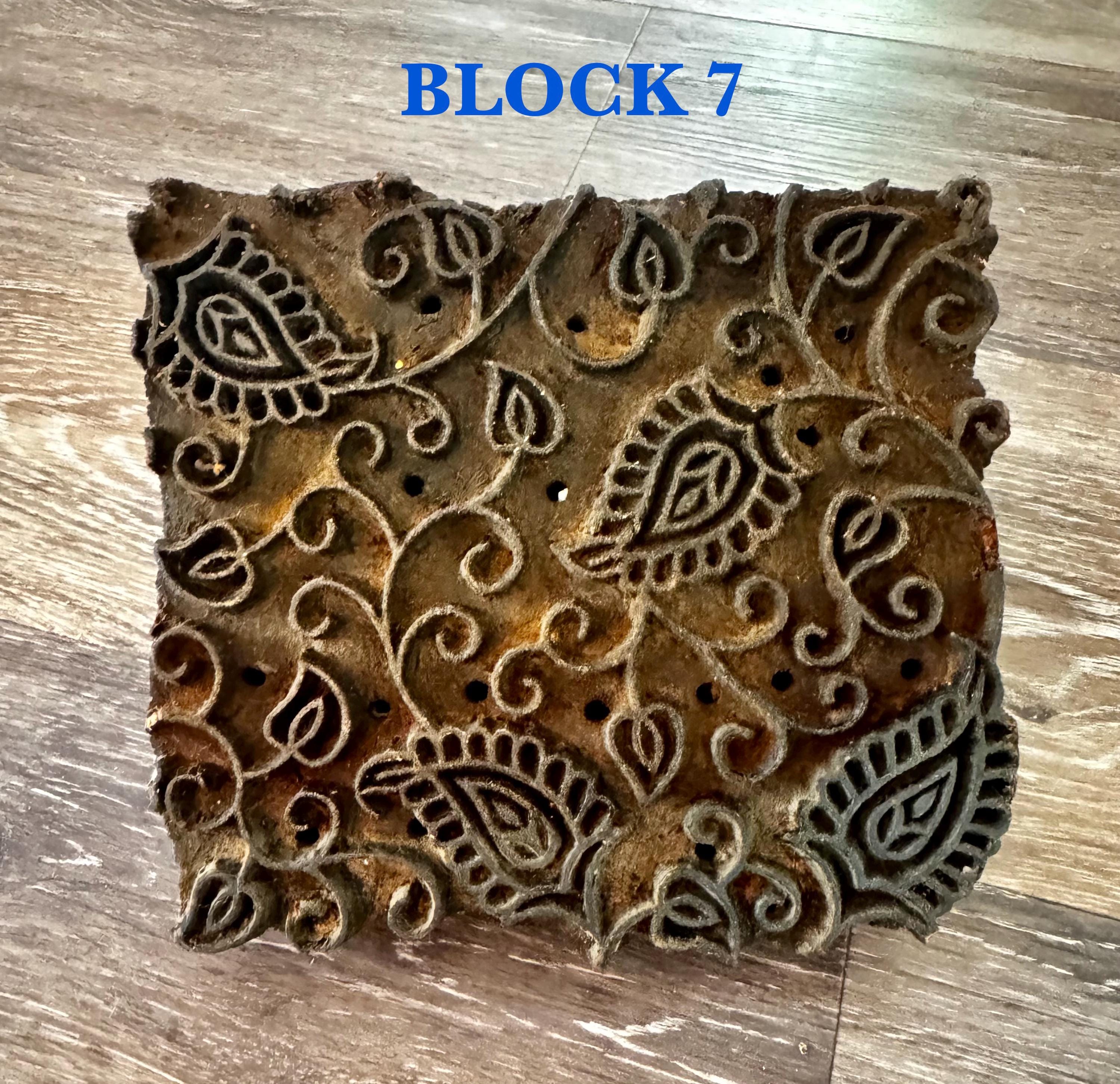 BEST TEXTILES!! Diy,indian Hand Carved, Textile Wood Stamps, Blocks ...