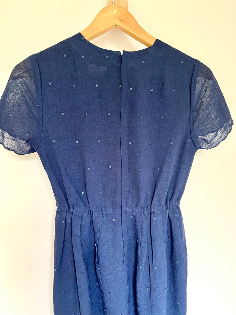 Simple Vintage Blue Dress - Etsy