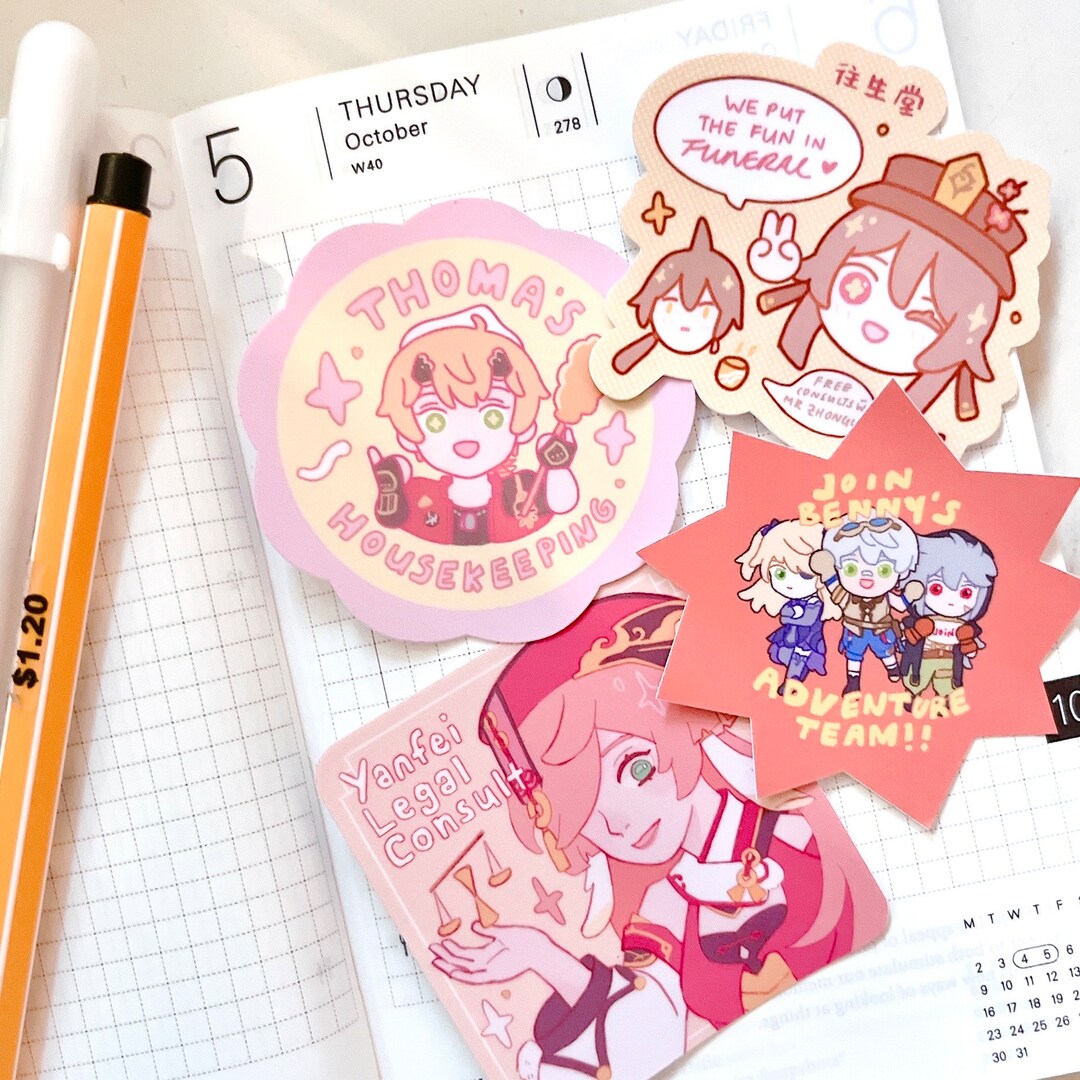 Genshin Impact Ads Al Haitham Sticker - Etsy