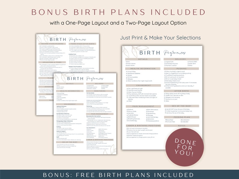 Birth Affirmation Cards, Positive Birth and Pregnancy Affirmations ...