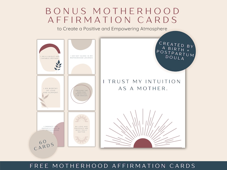 Printable Postpartum Plan Workbook, Postpartum Planner and Worksheets ...