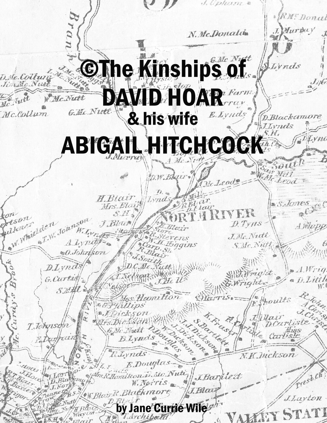The Kinships of David Hoar & His Wife Abigail Hitchcock - Etsy
