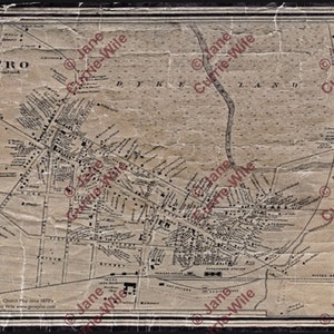 TRURO TOWN MAP, Colchester County, Nova Scotia - Etsy