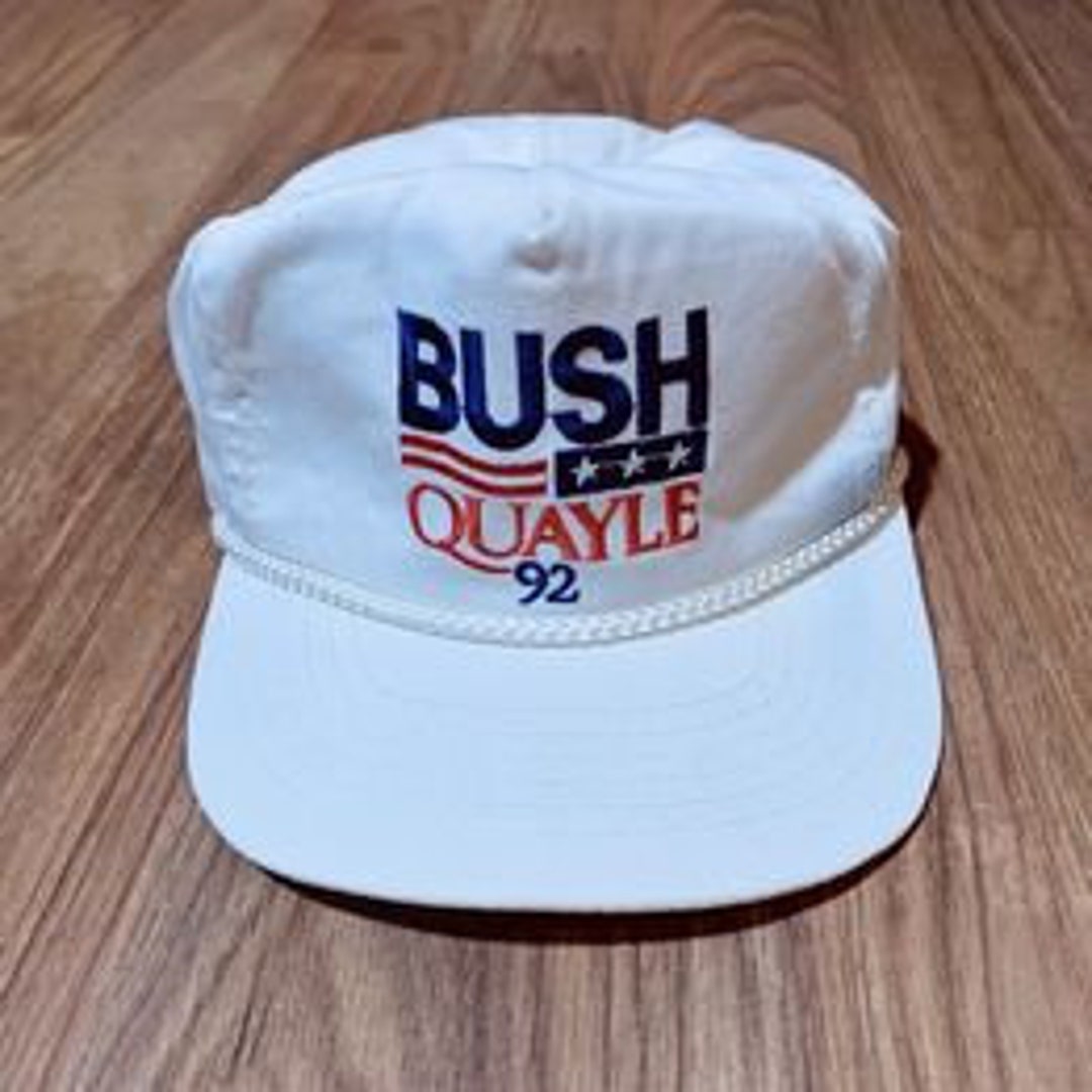 Vintage Signed by George Bush and Jeb Bush Presidental Hat - Etsy