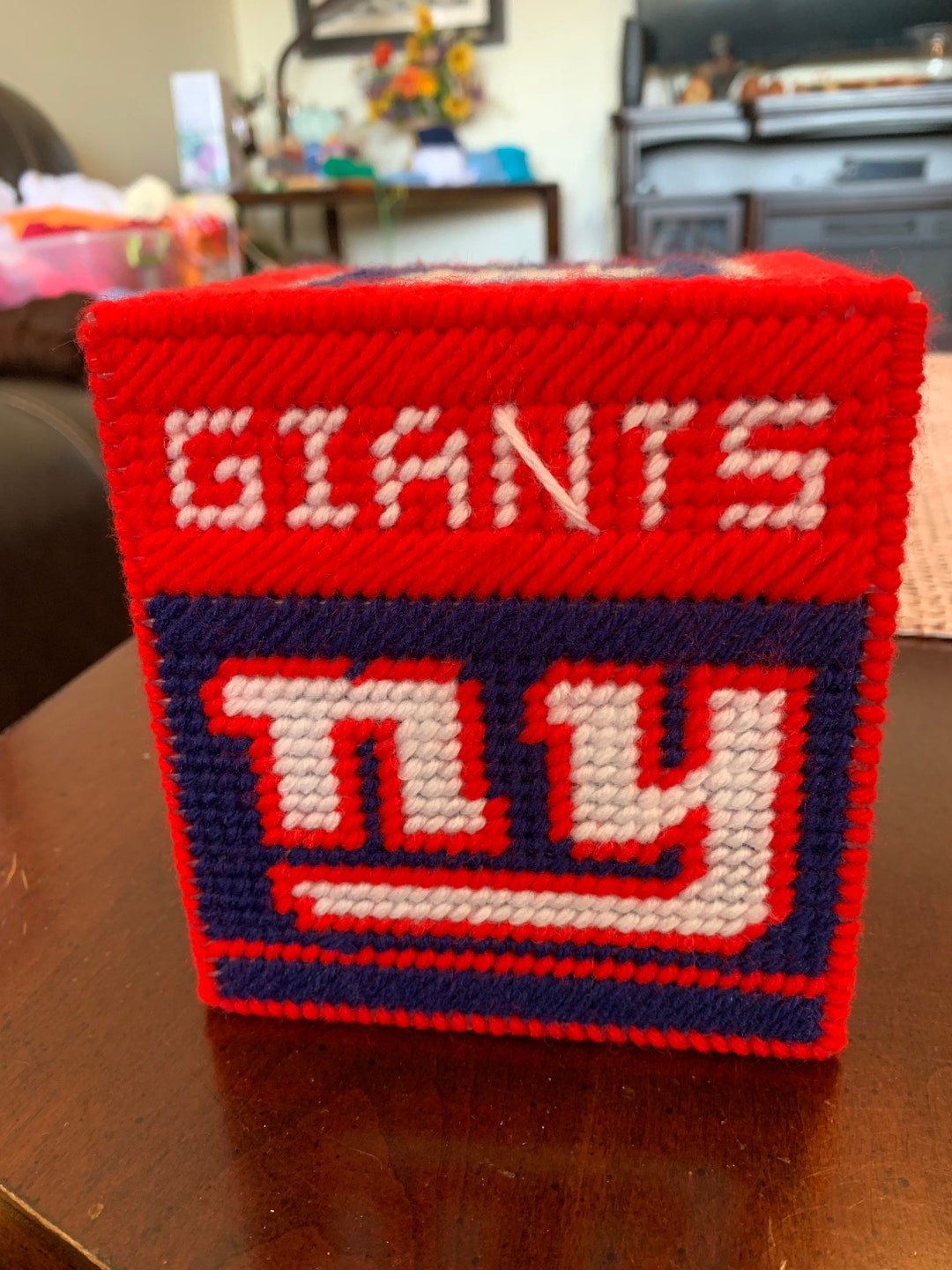 Sports Plastic Canvas Tissue Boxes - Etsy