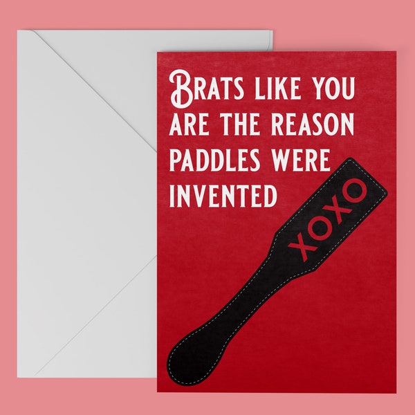 Funny Paddles For Spanking Etsy