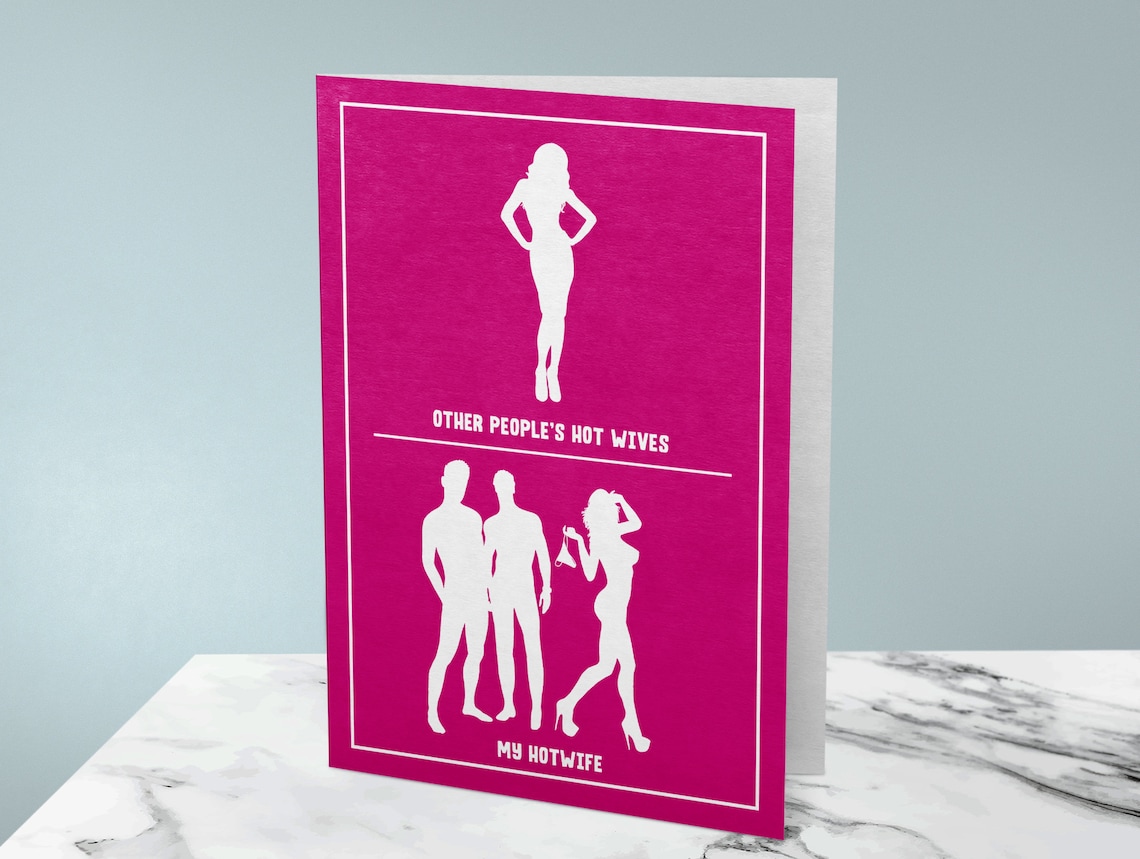 Kinky Bdsm Card - Hotwife - Flirty Card for Girlfriend Sexy Card for ...