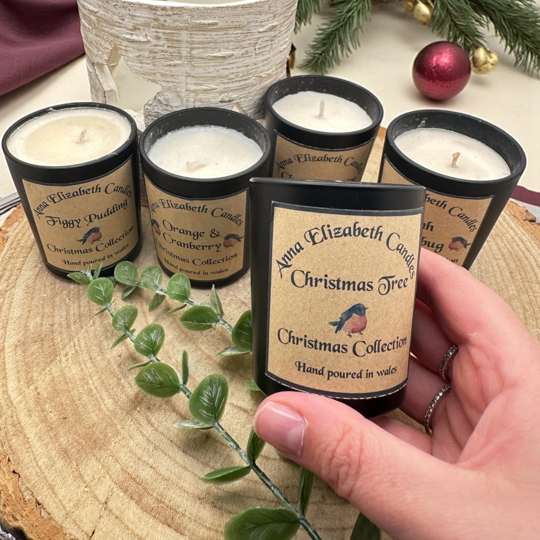Mini Christmas Candles, Figgy Pudding, Christmas Tree, Christmas Spice ...