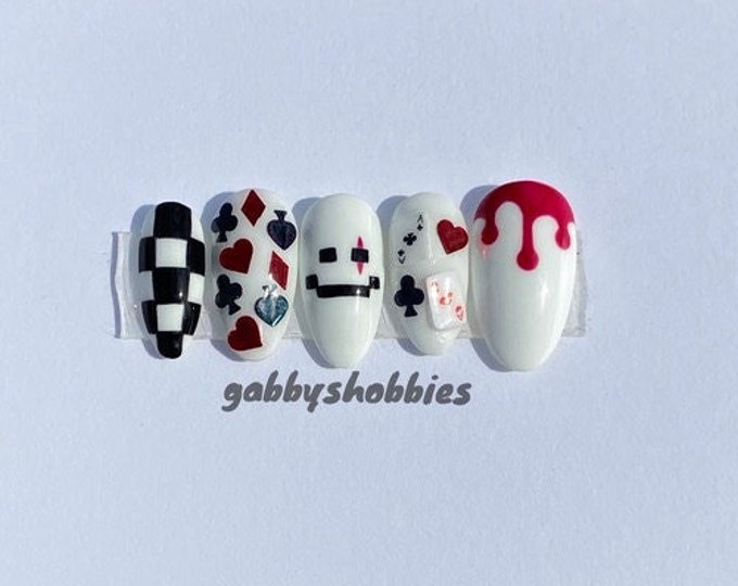 Las Nevadas Nails Quackity Nails - Etsy