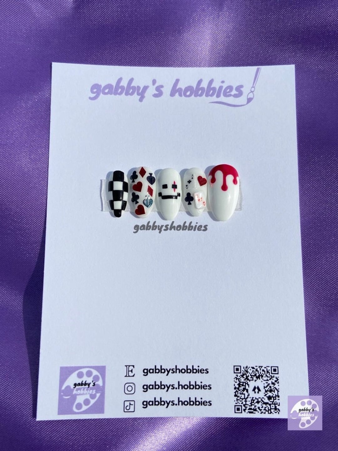 Las Nevadas Nails Quackity Nails - Etsy