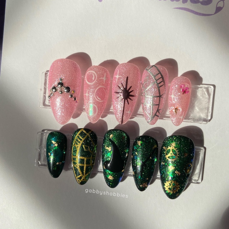 Wizard of Oz Nails - Etsy
