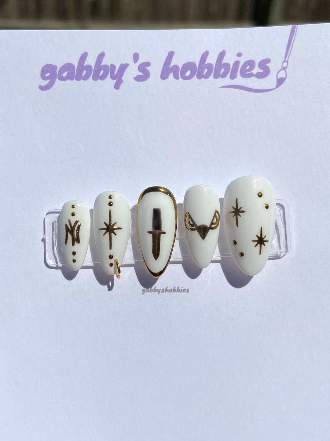 Annabeth Chase Nails - Etsy