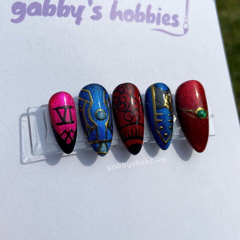 Arcane Jinx Nails - Etsy