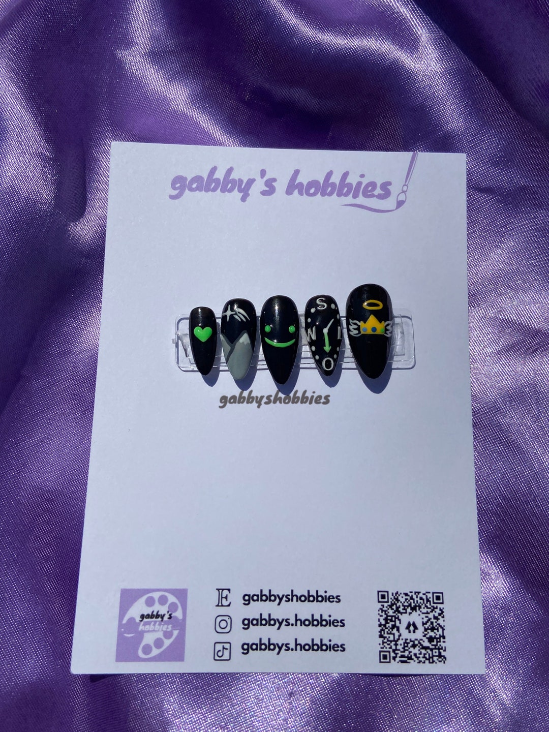 Dream Nails to Whoever Wants to Hear Dream SMP MCYT Nails - Etsy