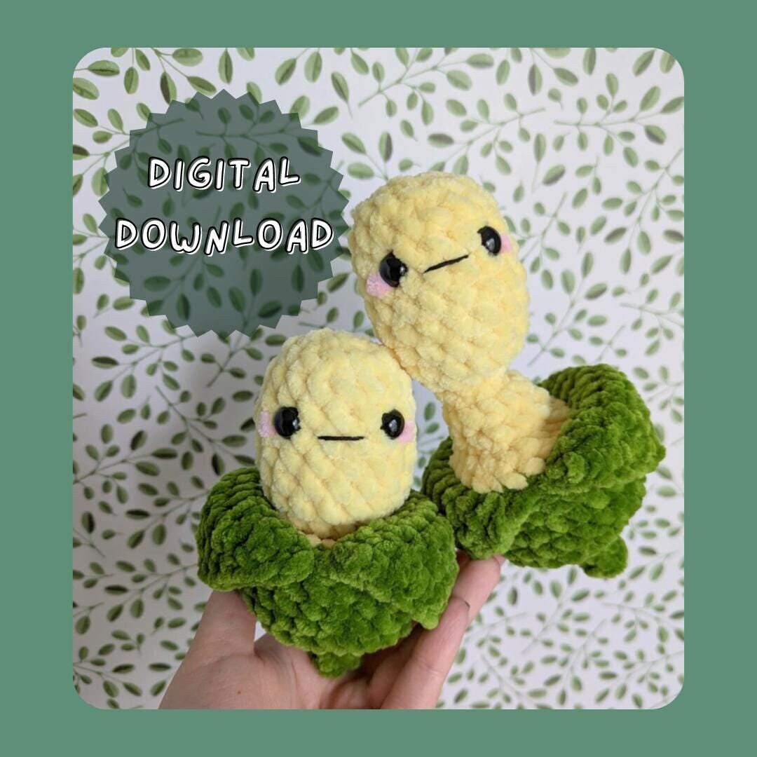 No-sew Pop-up Baby Corn Crochet Pattern - Etsy