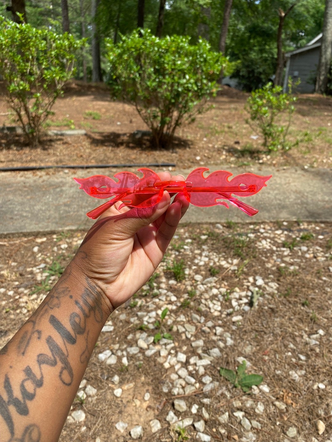 Fire Flame Shades Fashional Party Shades (colors Available) - Etsy