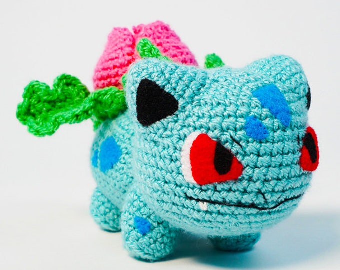 Bulbasaur Cute Crochet Patterns, Bulbasaur Pokemon Amigurumi, Game Easy ...
