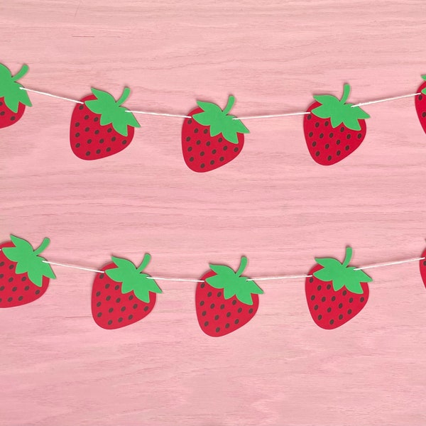 Strawberry Shortcake Banner - Etsy