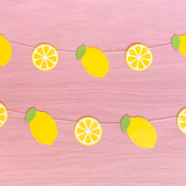 Lemon Garland - Etsy