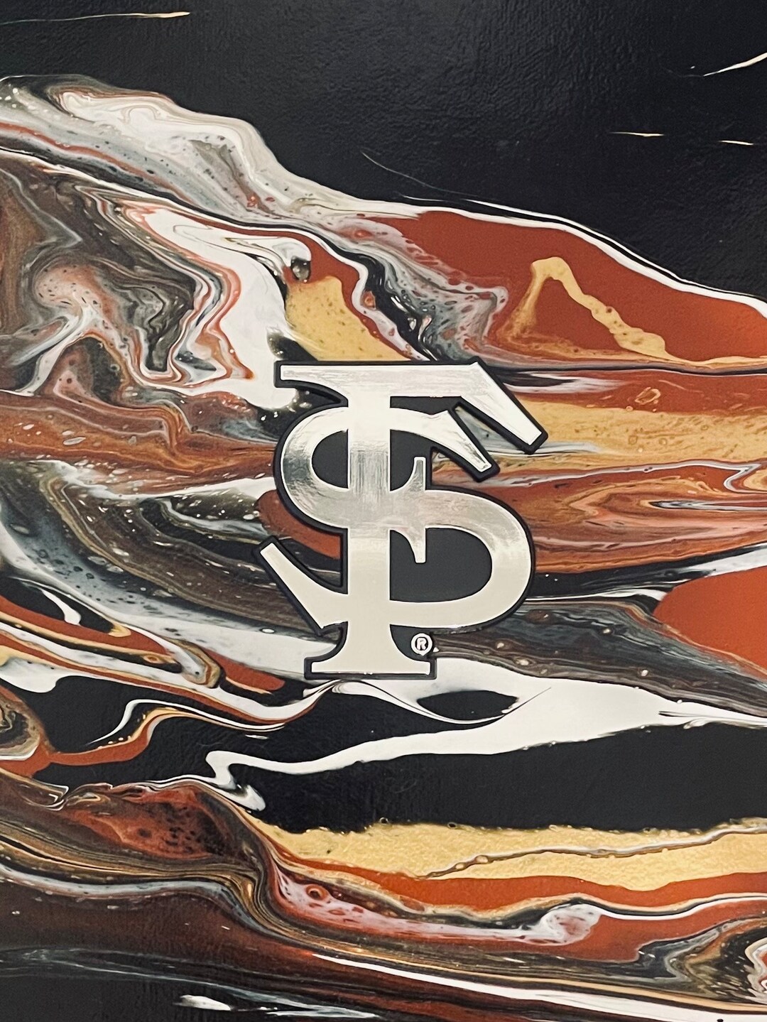 Game Day FSU 10x20x2 Original Painting - Etsy