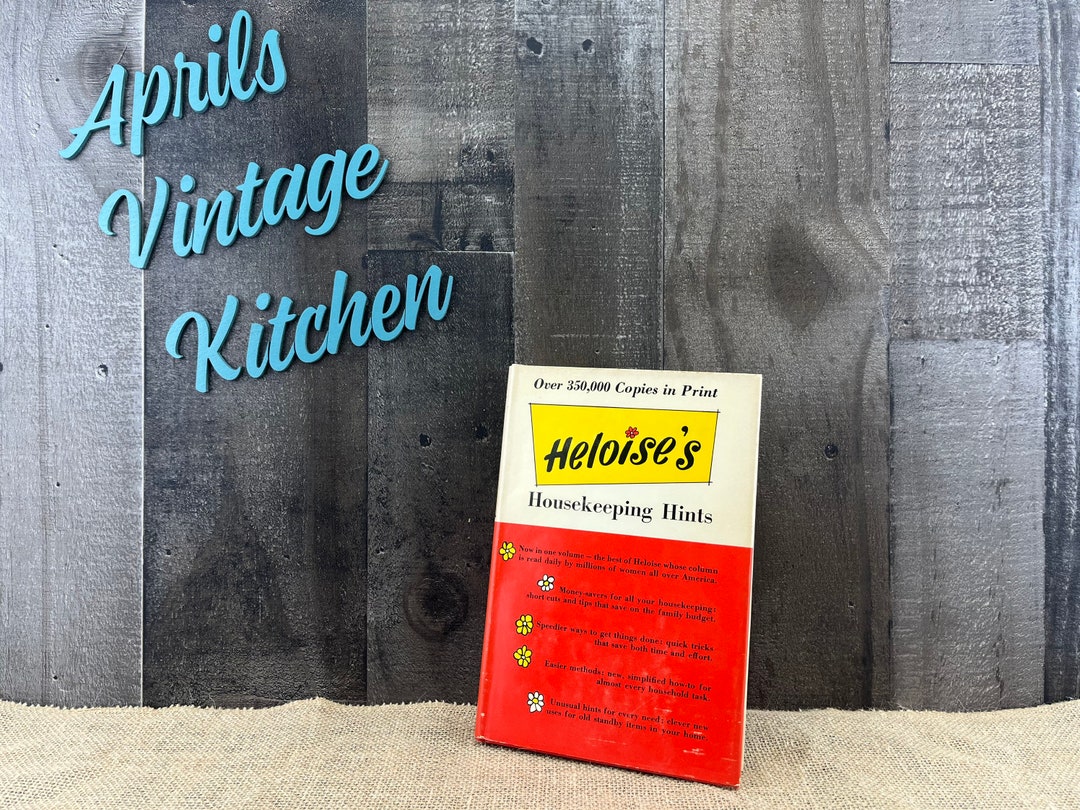 Vintage MCM Heloise’s Housekeeping Hints Book 1964 - Etsy