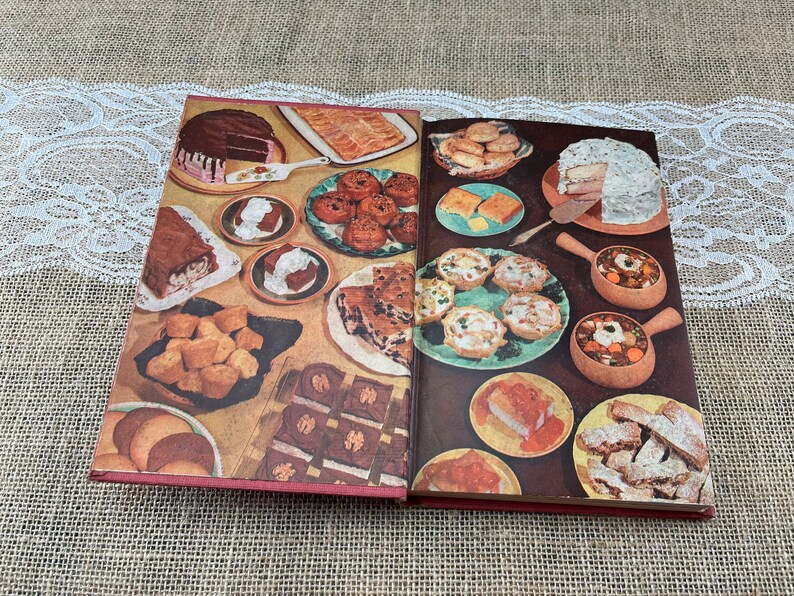 Vintage 1950 Rumford Complete Cook Book Red Cookbook - Etsy