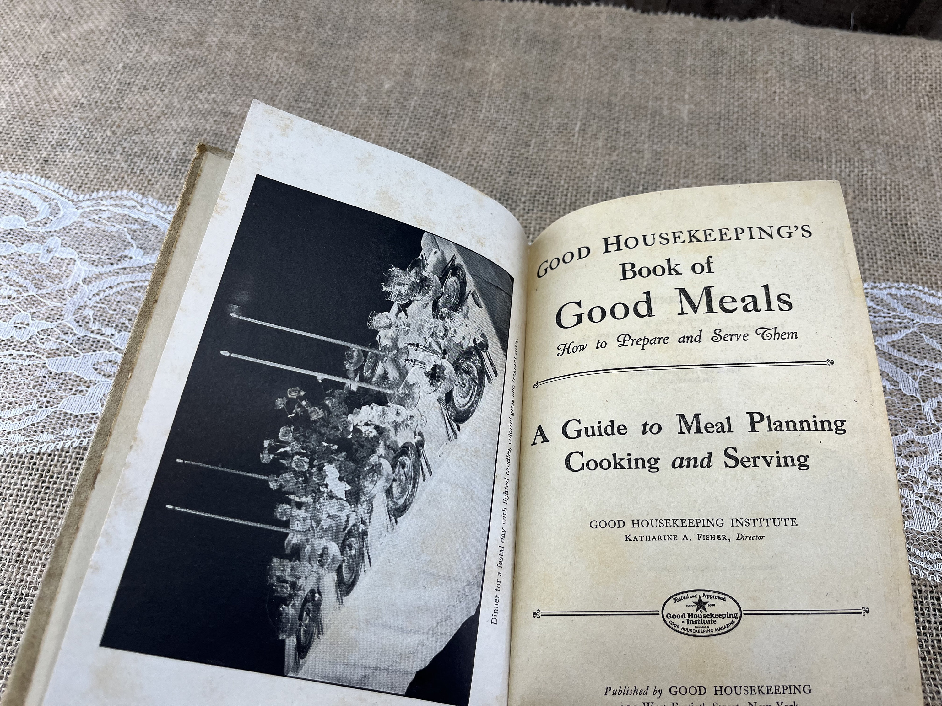 Antique Good Meals and How to Prepare Them 1927 Katherine A Fisher Good ...
