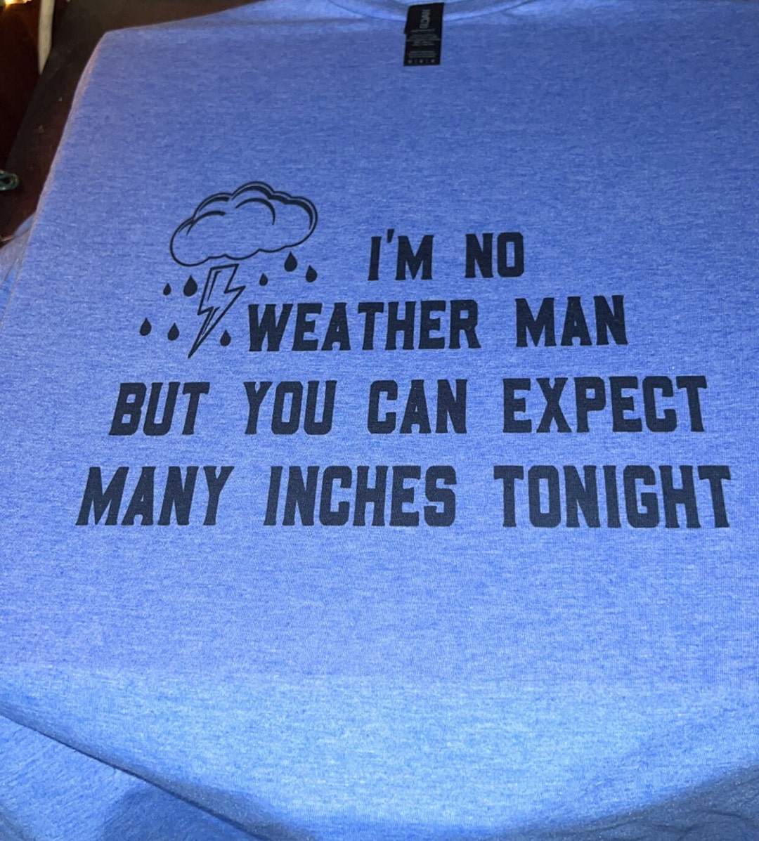 I'm No Weatherman Shirt - Etsy