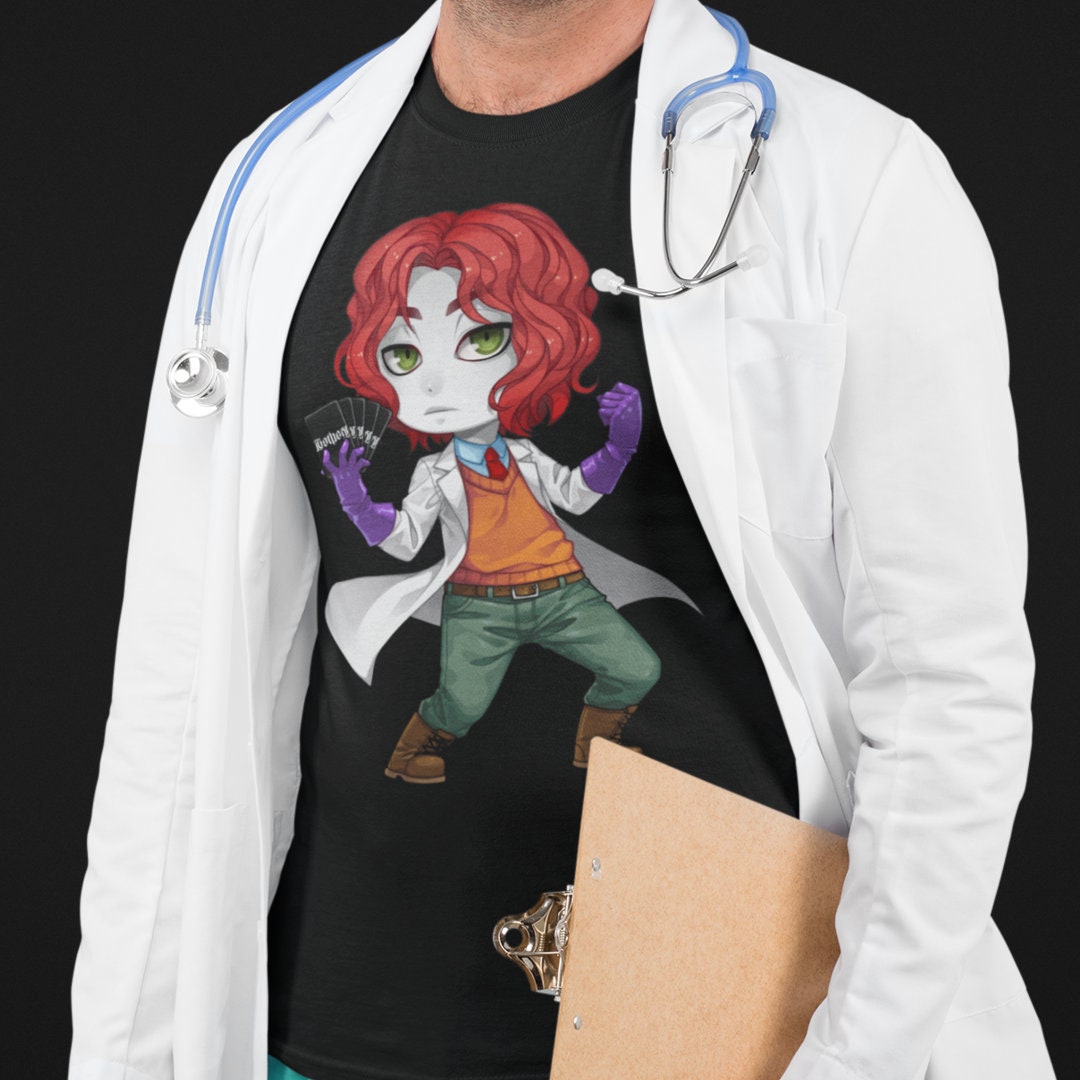 Goth Boy Steampunk Andro Kawaii Anime Chibi Unisex 100% Cotton Tee by ...