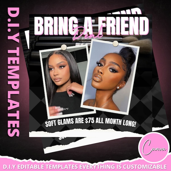 Bring a Friend Flyer - Etsy