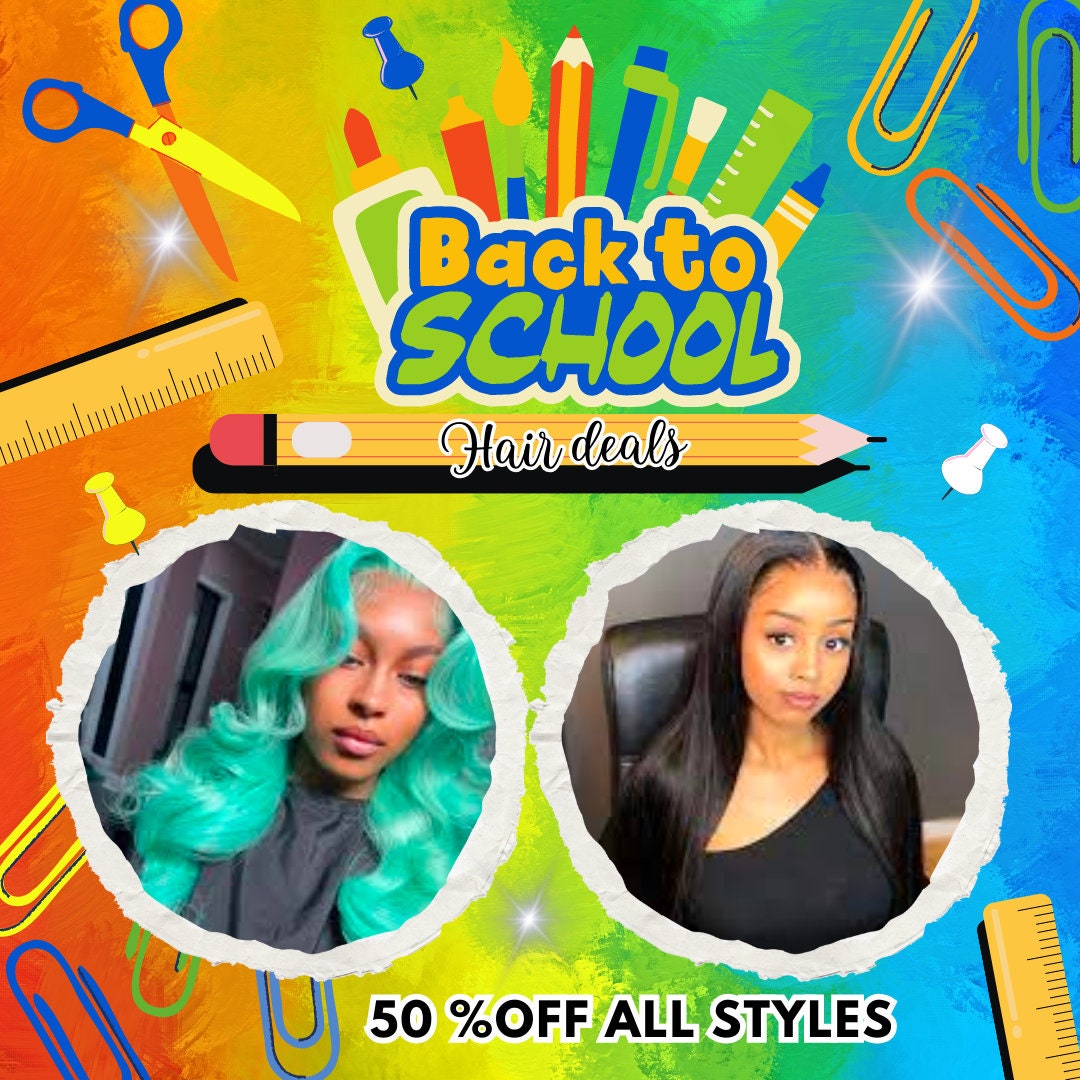 Back to School Flyer, DIY Flyer Design, Hair Flyer, Lash Flyer, School ...