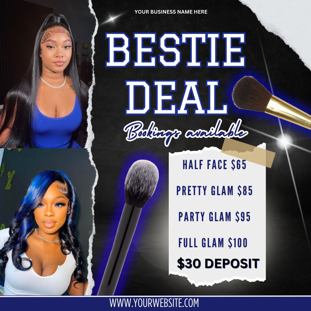 Bring A Friend' Sale Flyer | Bestfriend Deal Flyer | Customizable Canva ...