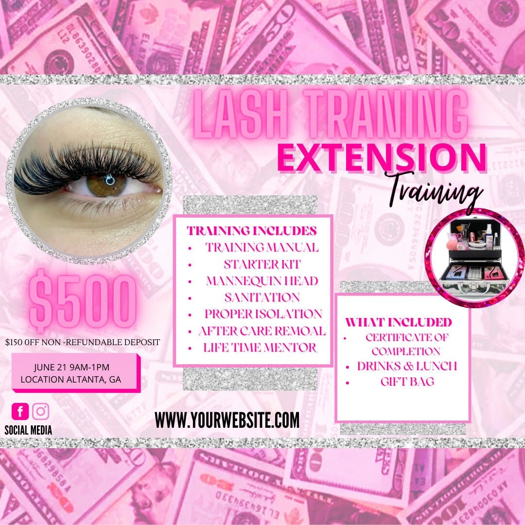 Prom Flyer Sale Flyer Prom Hair Flyer Prom Lash Flyer Image 1 Prom ...