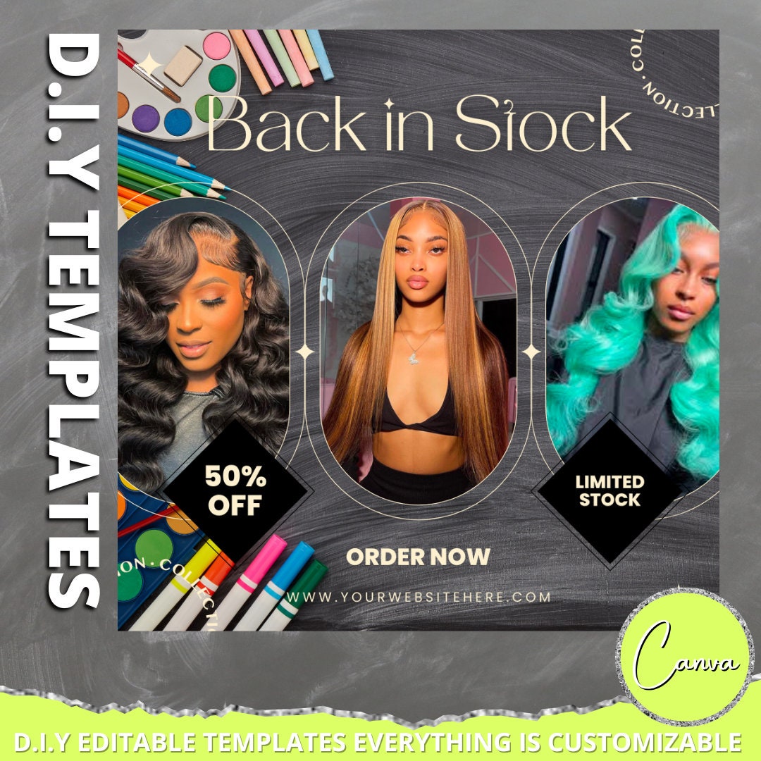 Back to School Flyer, DIY Flyer Design, Hair Flyer, Lash Flyer, School ...