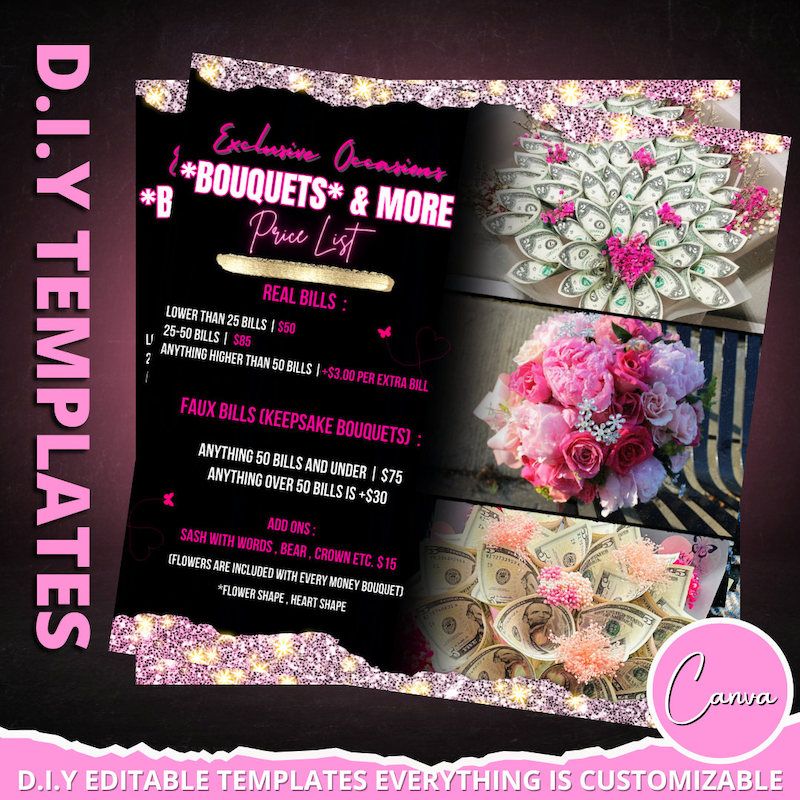Valentines Money Bouquet - Etsy