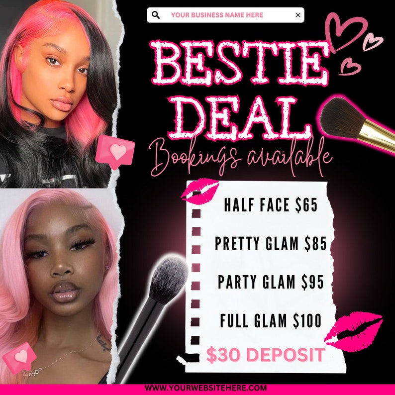 Bring A Friend' Sale Flyer | Bestfriend Deal Flyer | Customizable Canva ...