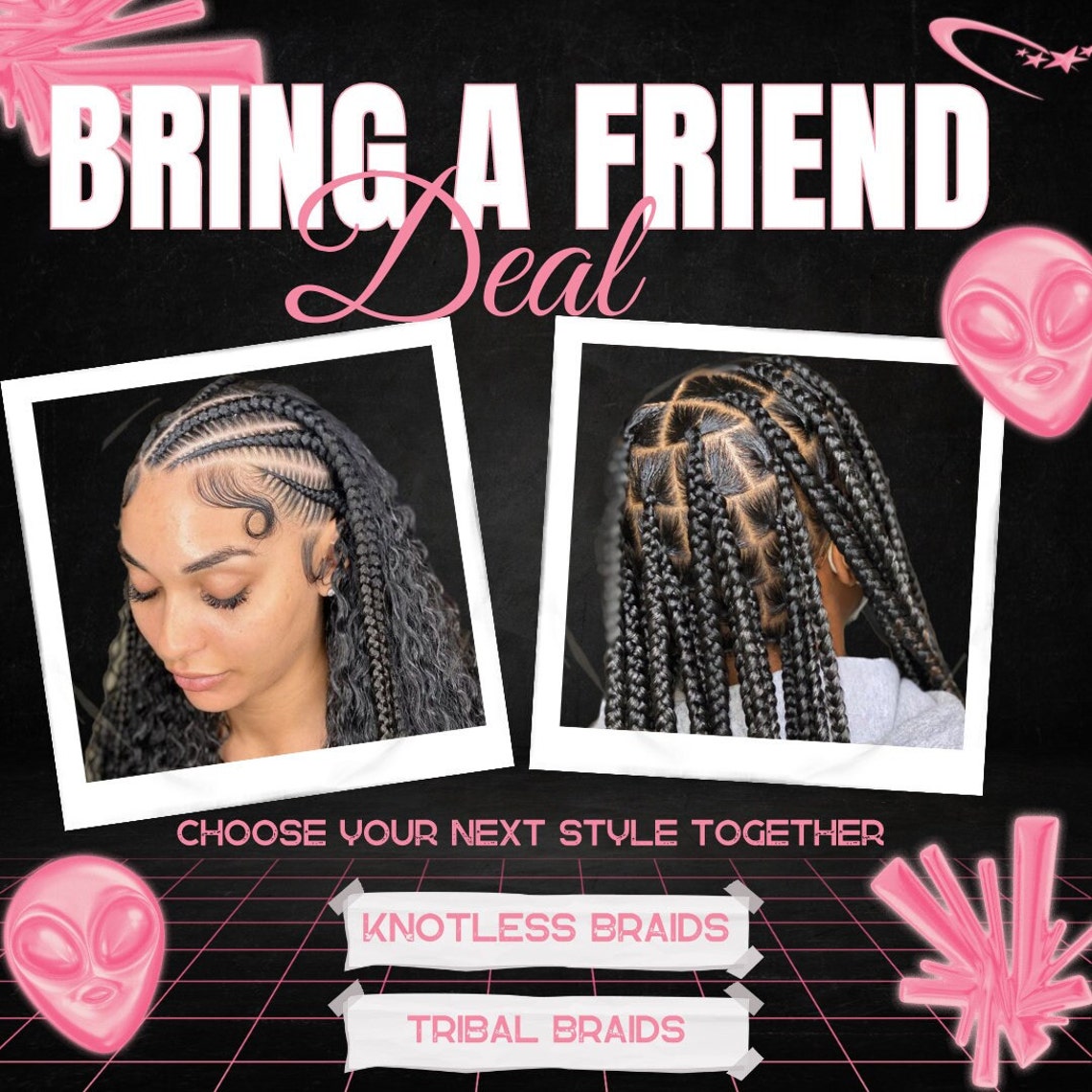 Bring A Friend' Sale Flyer | Bestfriend Deal Flyer | Customizable Canva ...