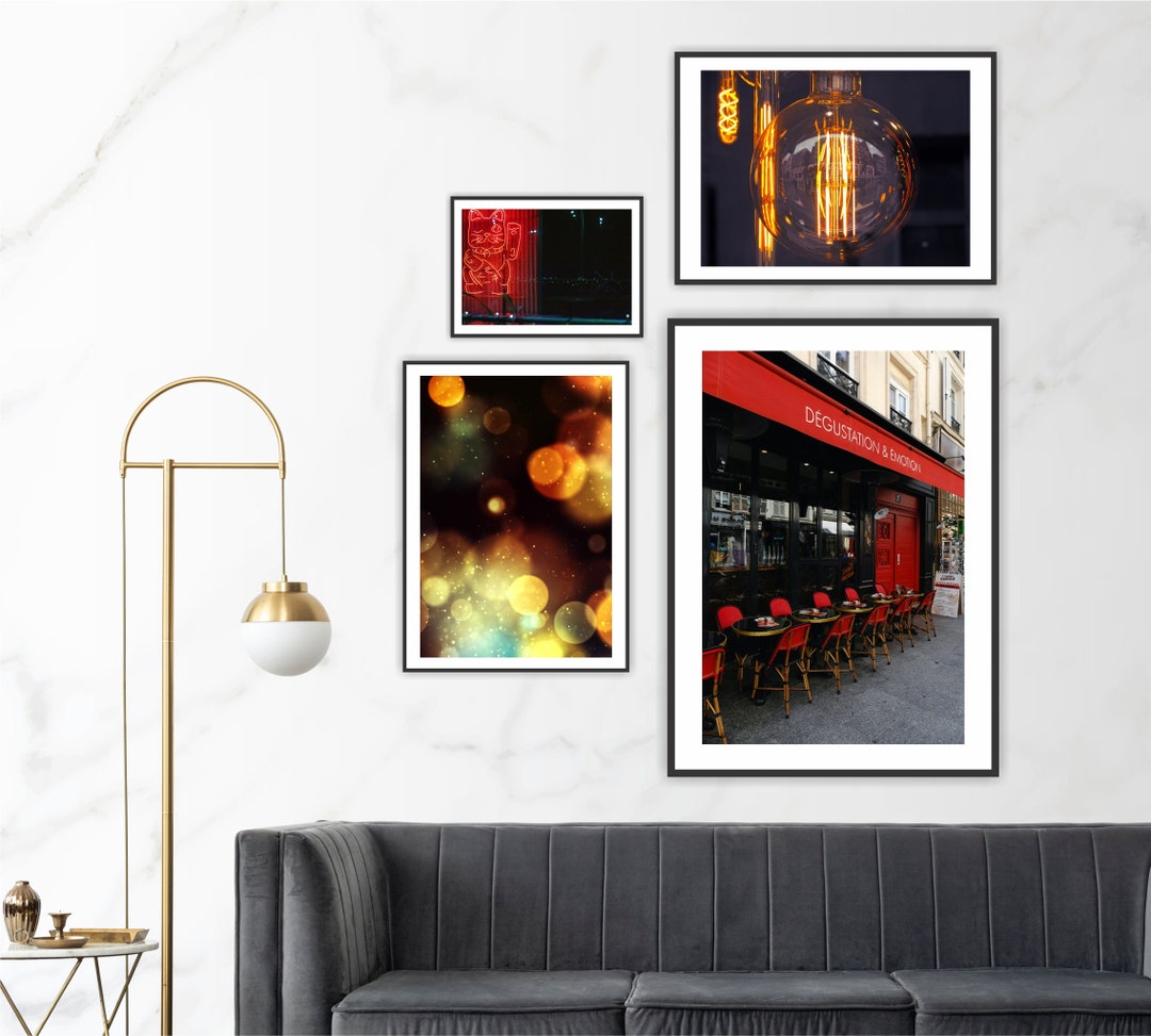 Feng Shui Fame and Reputation Area, Digital Printable Posters Set, Wall ...