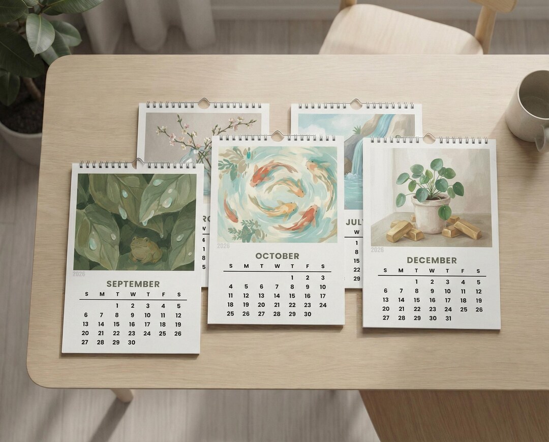 2026 Feng Shui Calendar for Wealth and Abundance | Money and Prosperity ...