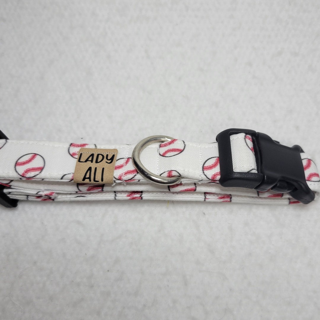 Baseball. Pet Collars. Extra Large, Large, Medium, Small, Mini. - Etsy